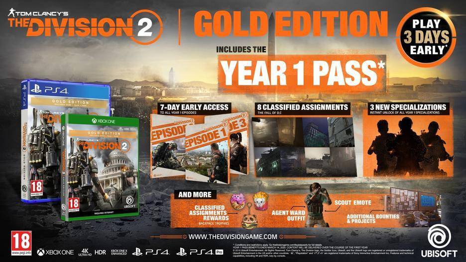 THE DIVISION 2 YEAR 1 PASS XBOX ONE Cheap Price Of 34 49 THE DIVISION 2 YEAR 1 PASS XBOX ONE Cheap Price Of 34 49